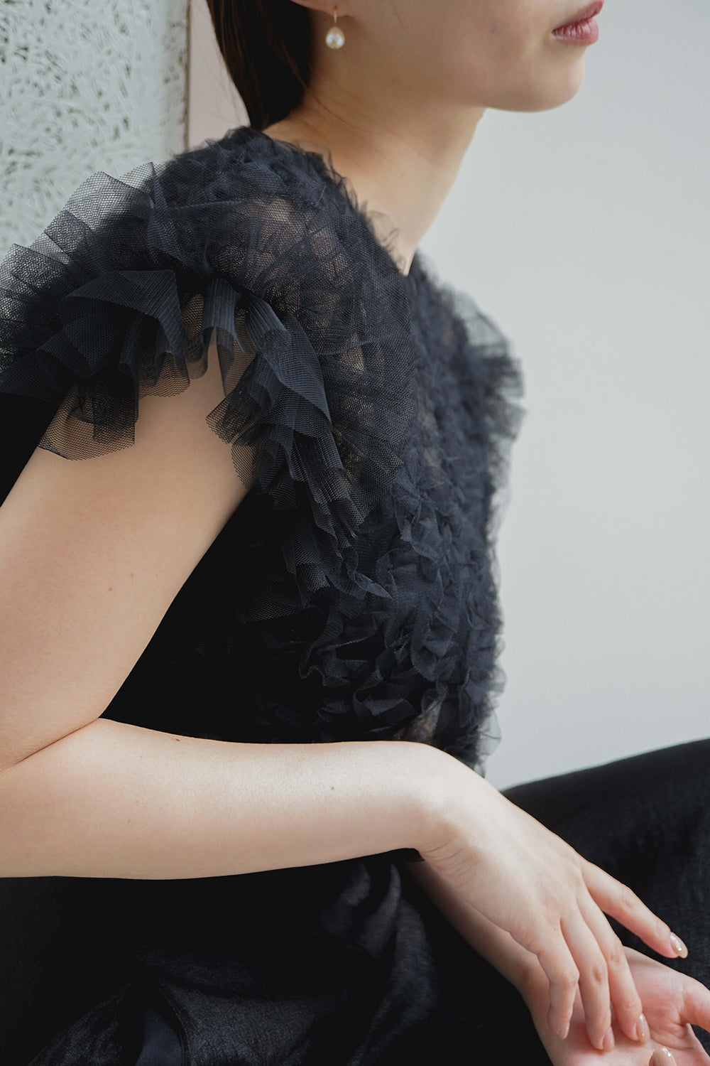 kaene公式オンラインストア ボリュームブラウスセットドレス / 100956 結婚式パーティーワンピース