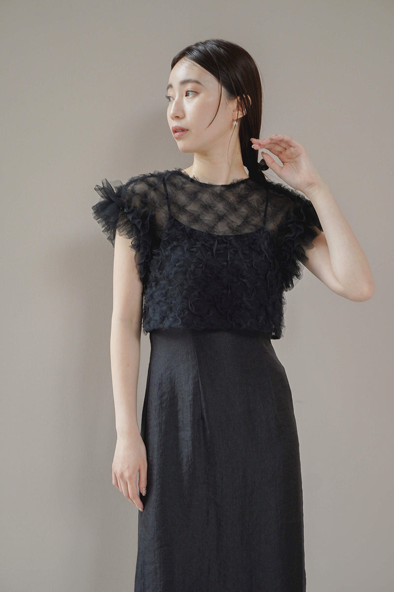 kaene公式オンラインストア ボリュームブラウスセットドレス / 100956 結婚式パーティーワンピース